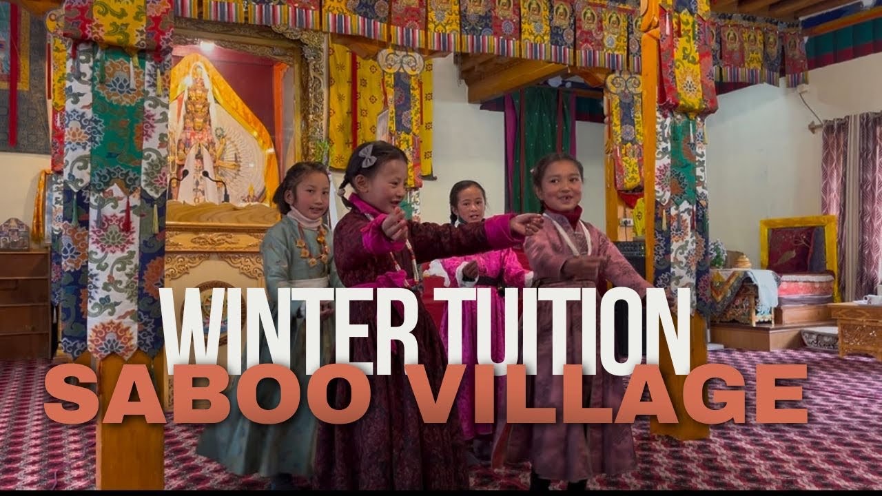 Last day of free winter tuition at Saboo village.💟 - YouTube