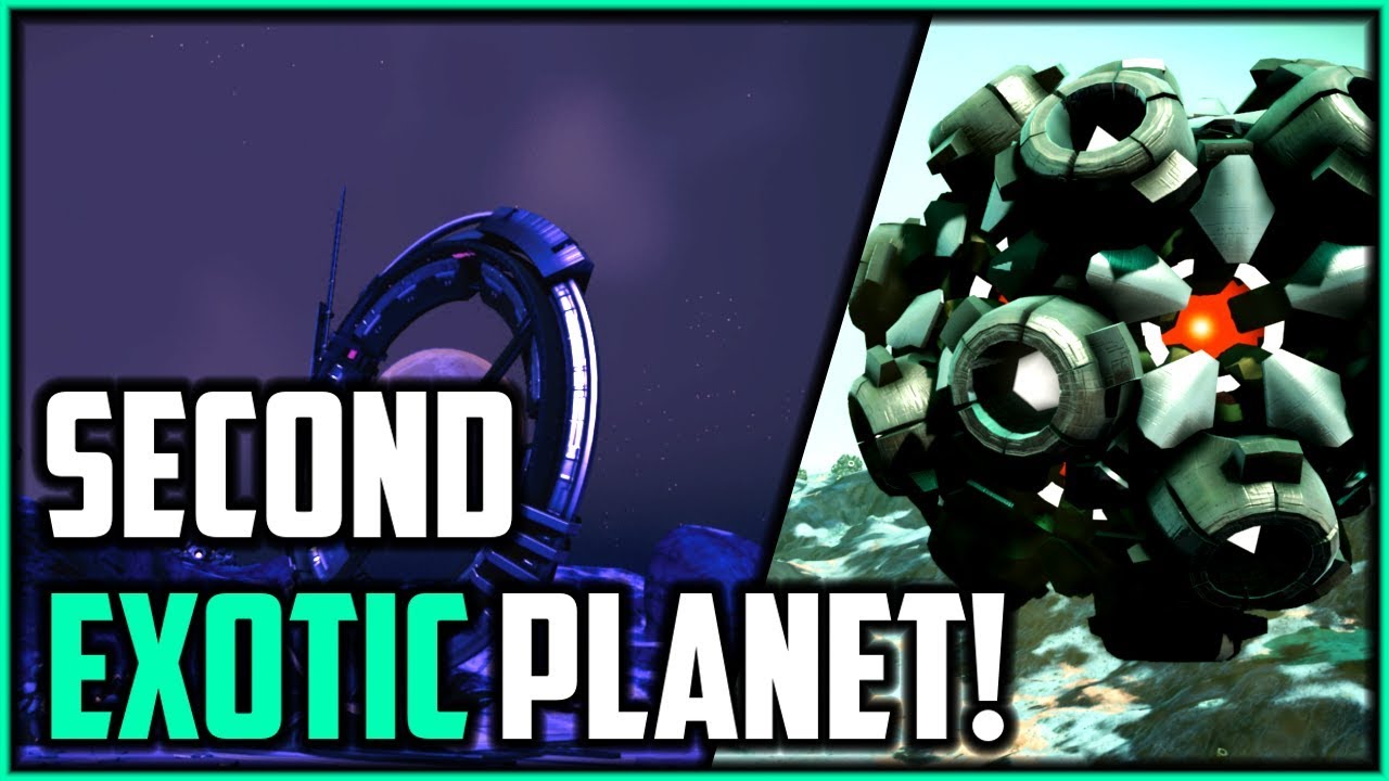 No Man's Sky | Exotic Planet Gameplay 2 | 1.3 Gameplay | Atlas Rises ...
