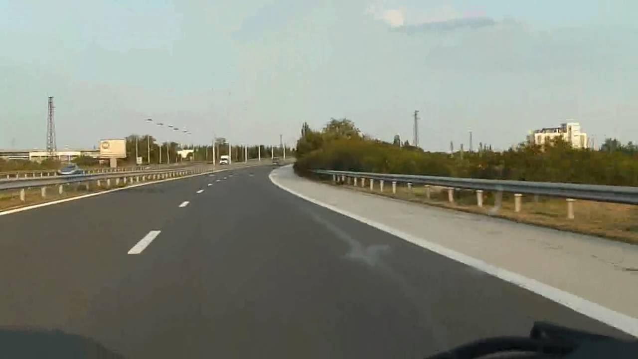 Entering Varna, Bulgaria through A2 Highway - YouTube