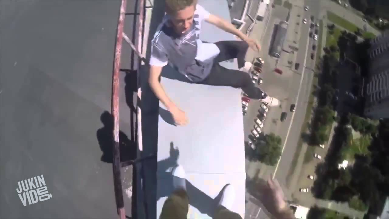 Insane High Rise Parkour Daredevils - YouTube