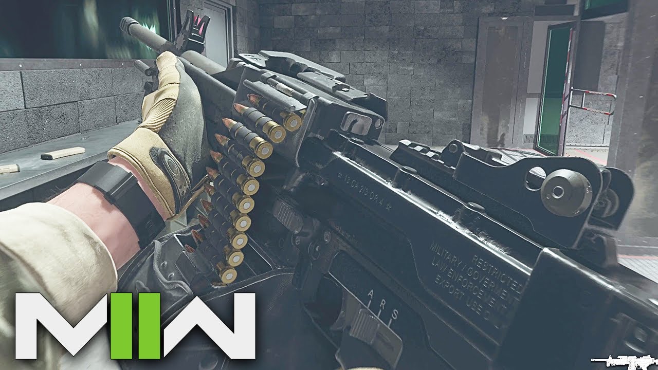 "SAKIN MG38" Light Machine Gun (Call of Duty: Modern Warfare 2) - YouTube