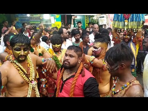 Potaraju Dance In Golconda|| Golconda Bonalu 2023||#dance#hyderabad# ...