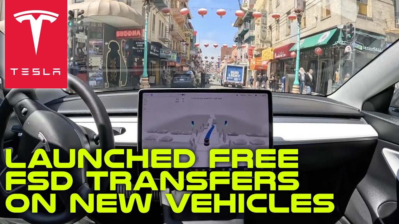 Tesla Has Launched Free FSD Transfers on New Vehicles - YouTube