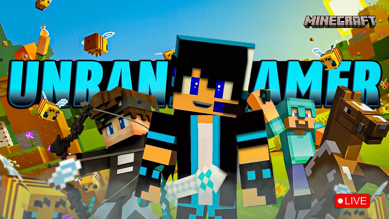 First Time Playing Minecraft on PC 😄 | Learning & Exploring | Unrank ...