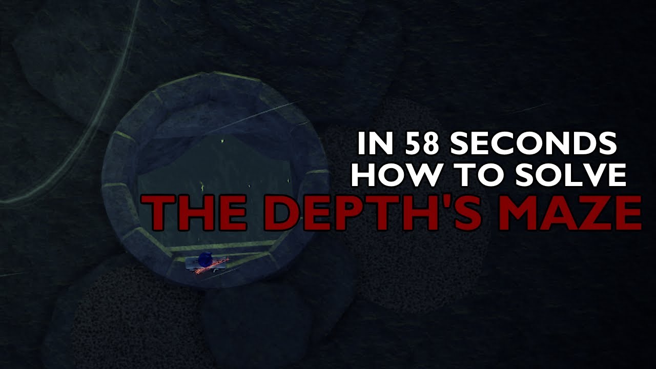 Fisch | How to solve The Depths Maze in 58s | Rod of the Depths Route ...
