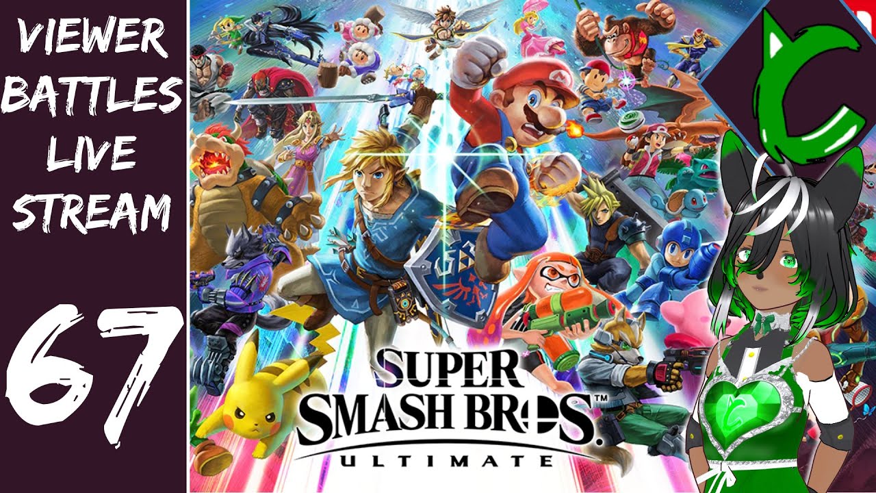 Legendary Viewer Double Battles! Live Stream 67 | Super Smash Bros ...