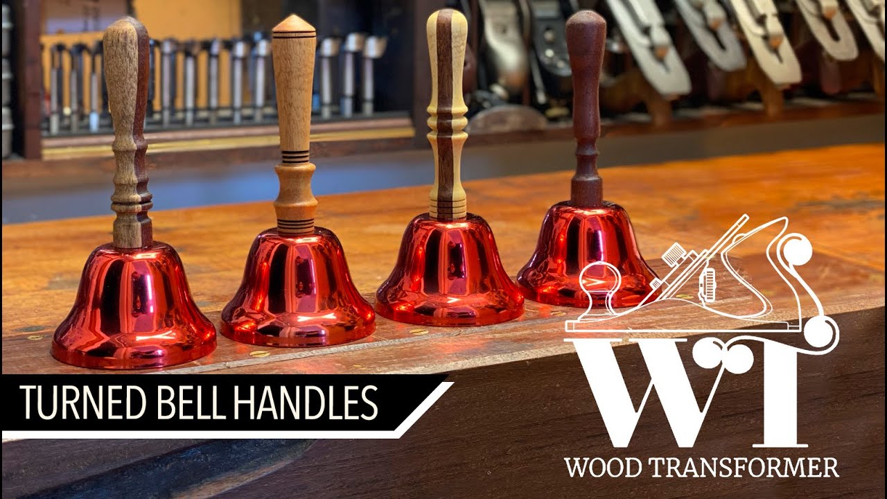 How to make | Christmas Bells & Wooden Handles - Woodworking Creativity ...