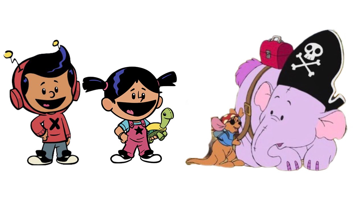 Xavier and Yadina Riddle Meets Roo and Lumpy (Requested By ...