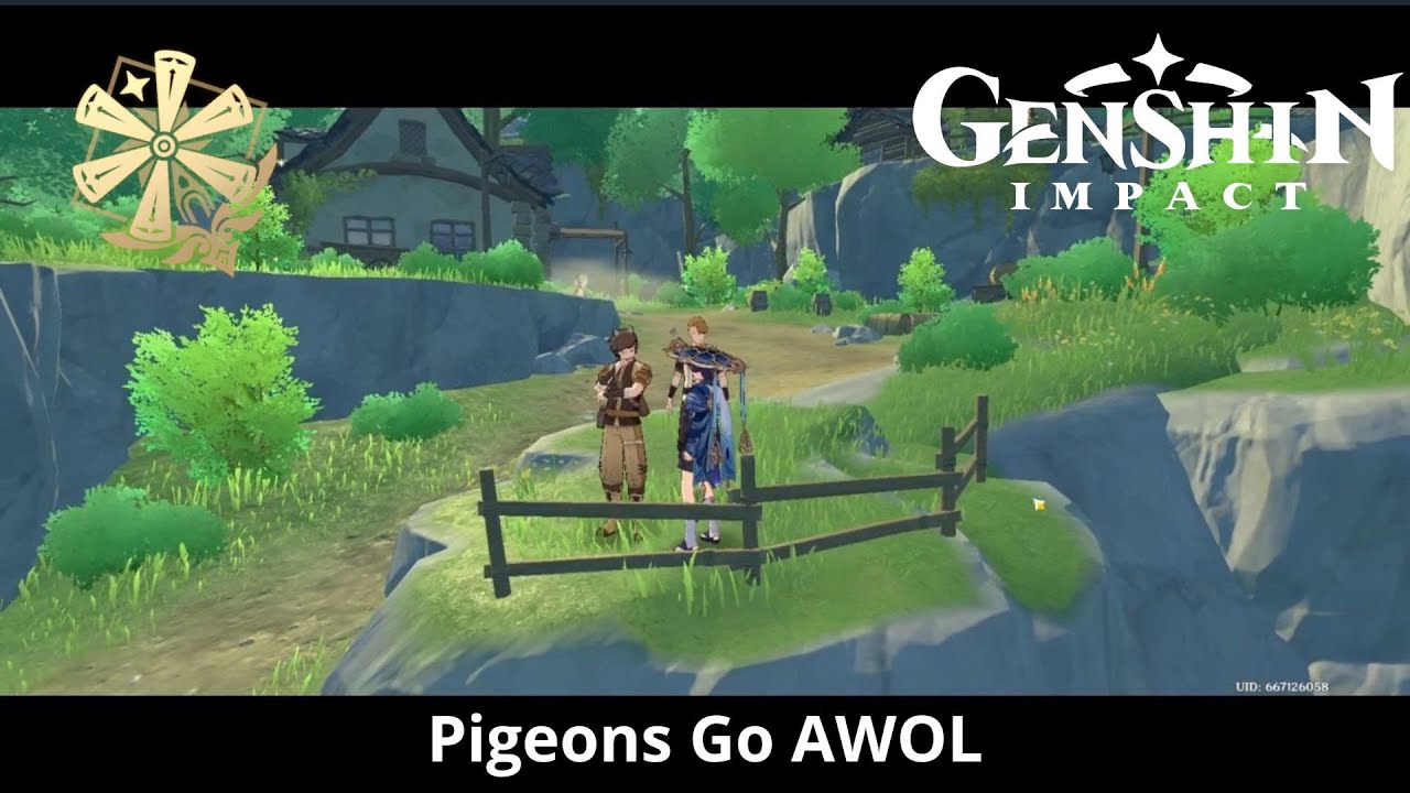 Pigeons Go AWOL - Genshin - CapMad - YouTube