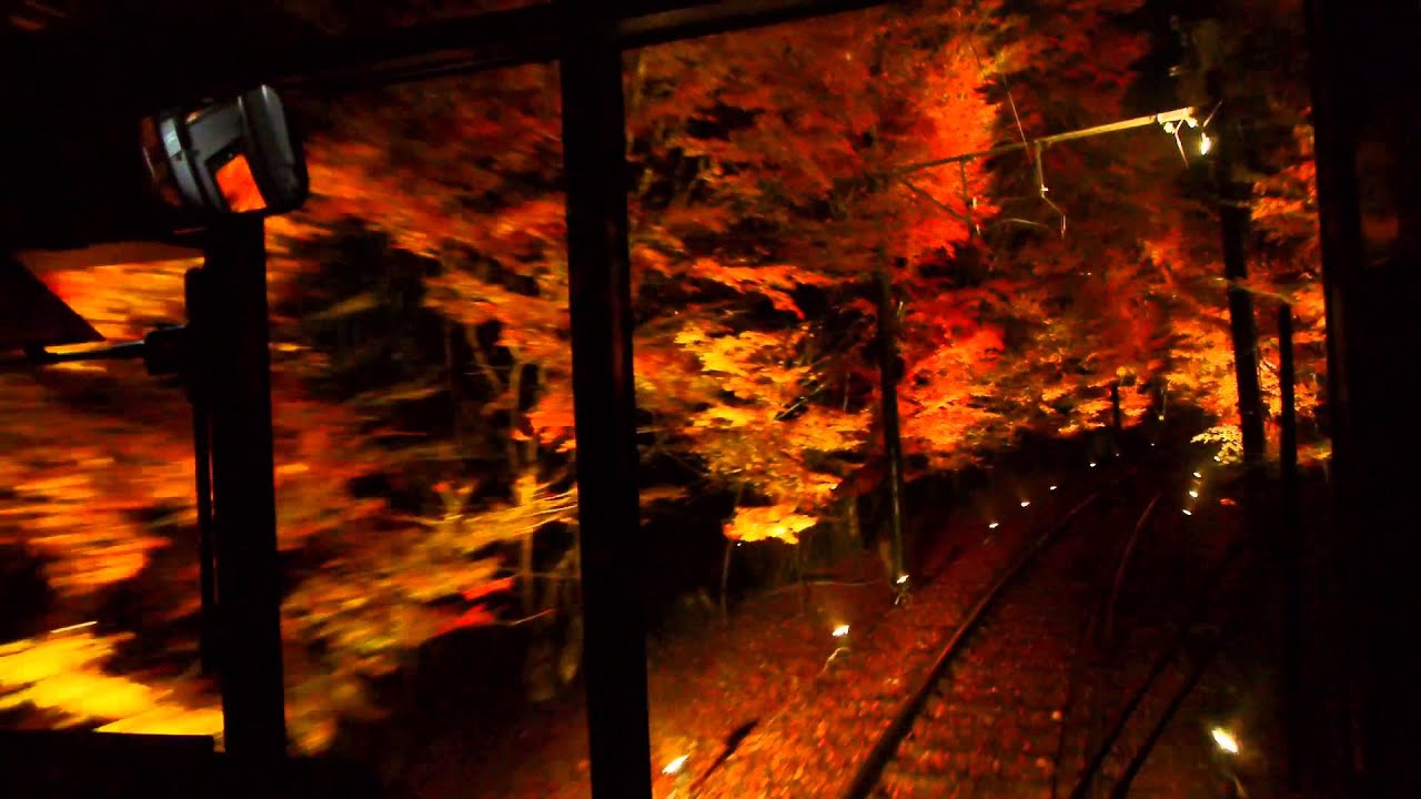 Kyoto Momiji tunnel (tunnel of maples) - YouTube
