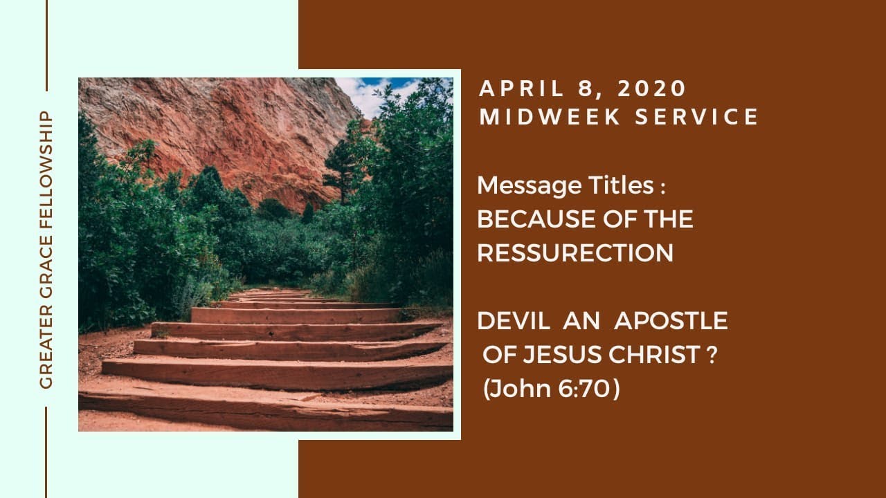 Online Mid week Church Service 08th April 2020 - YouTube