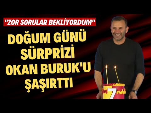 Doğum günü sürprizi Okan Buruk'u şaşıttı | \