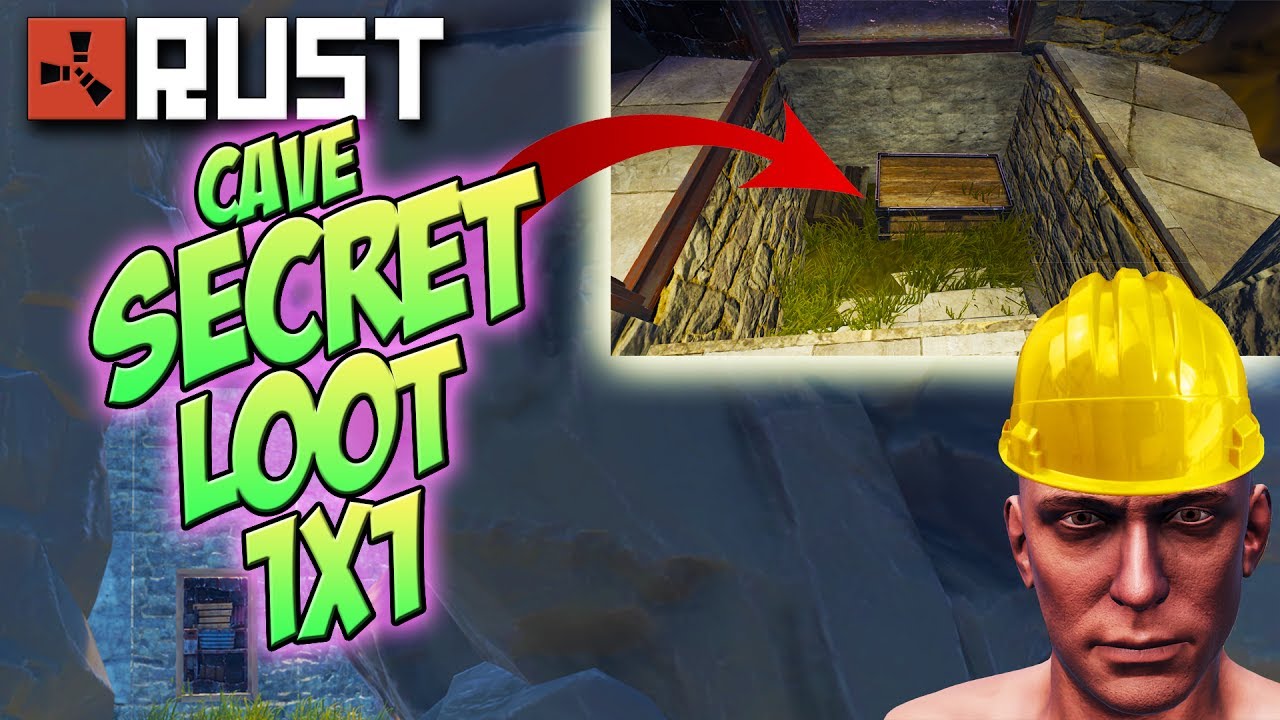RUST CASA CUEVA LOOT SECRETO MODED - FAKE BASE SECRET LOOT RUST ...