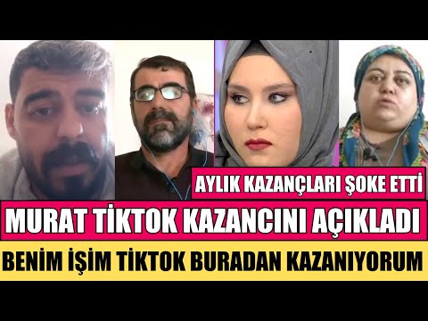 SANA DEĞER MURAT TİKTOK KAZANCINI AÇIKLADI HERKES ŞOKE OLDU ÇOK PARA KAZANIYORUM HAVVANUR SÖZLERİ