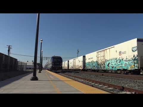 ACE 3301 Departs Stockton ACE Station Towards The ACE Maintenance ...