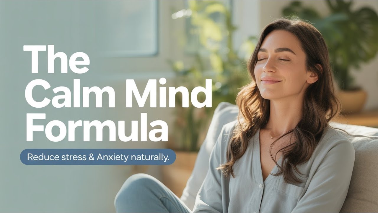 The Calm Mind Formula: Reduce Stress & Anxiety Naturally - YouTube