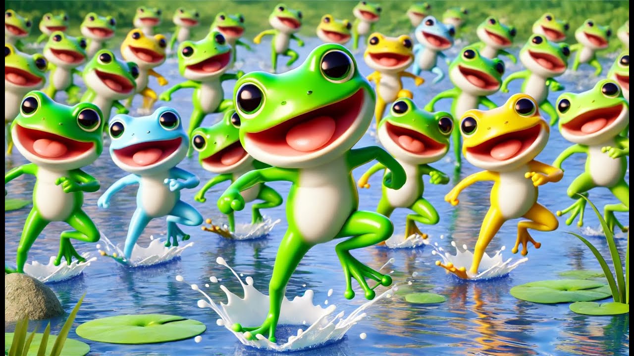 Little Froggy Song | Fun Kids Song for Singing & Dancing! - YouTube