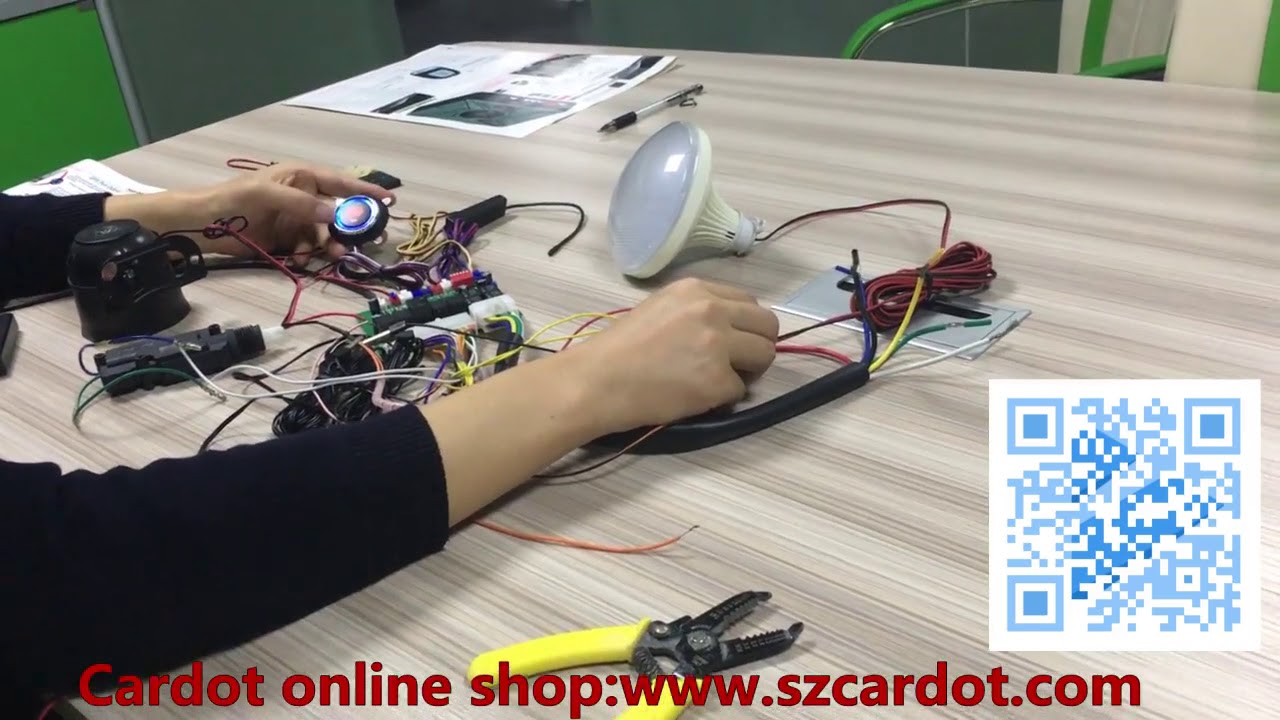 cardot smart car security product central lock automatication enable or ...
