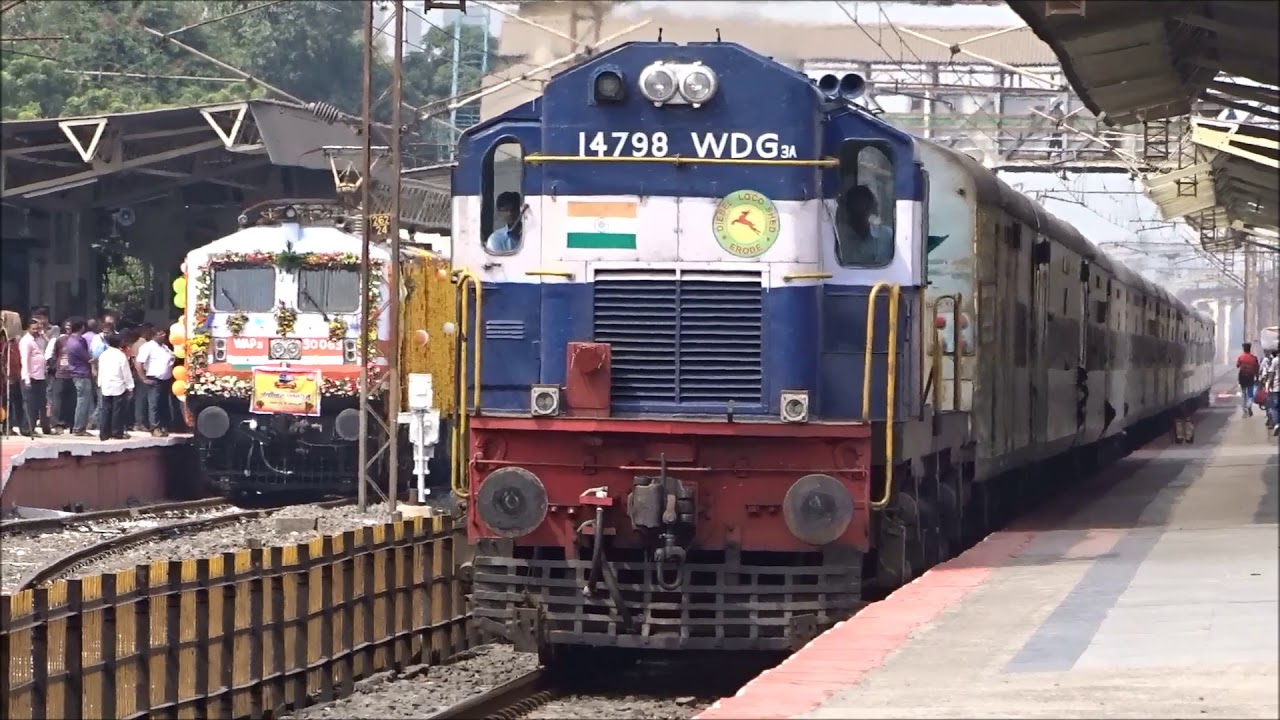 HIGH SPEED TRAINS AT MPS | NDLS DURONTO, ERS DURONTO, SUVIDA SPECIAL ...