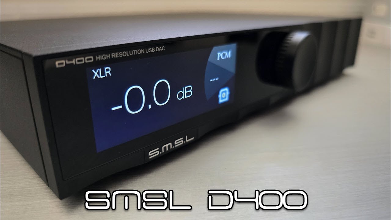 SMSL D400 Pro - High Res DAC with Flagships AK4191 and AK4499EX - YouTube