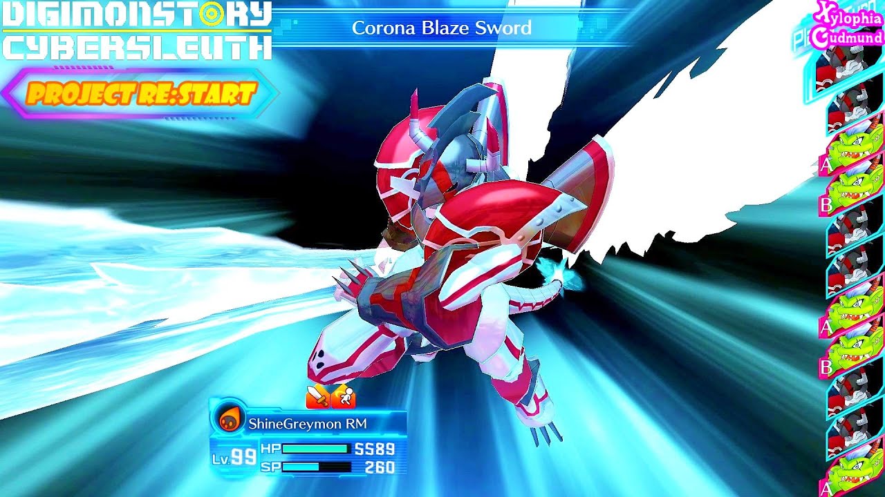 『Xylophia Gudmund』 GeoGreymon RizeGreymon ShineGreymon to ShineGreymon ...