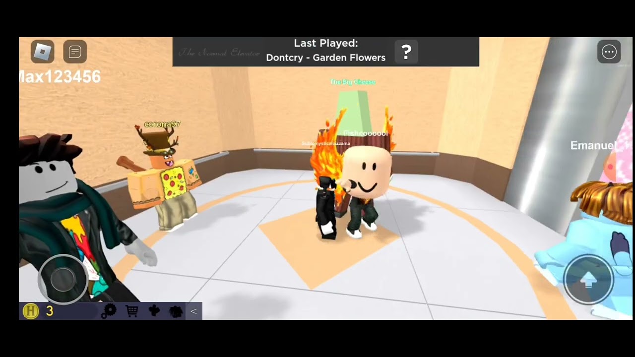 Today I play Roblox The Normal Elevator. - YouTube
