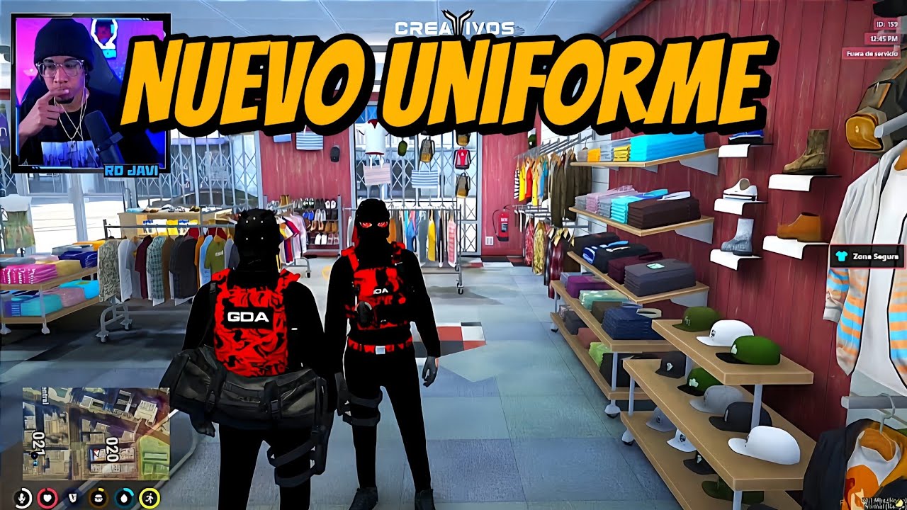 Rdjavi: Nuevo Uniforme Para La Familia GDA Gta Rp - YouTube