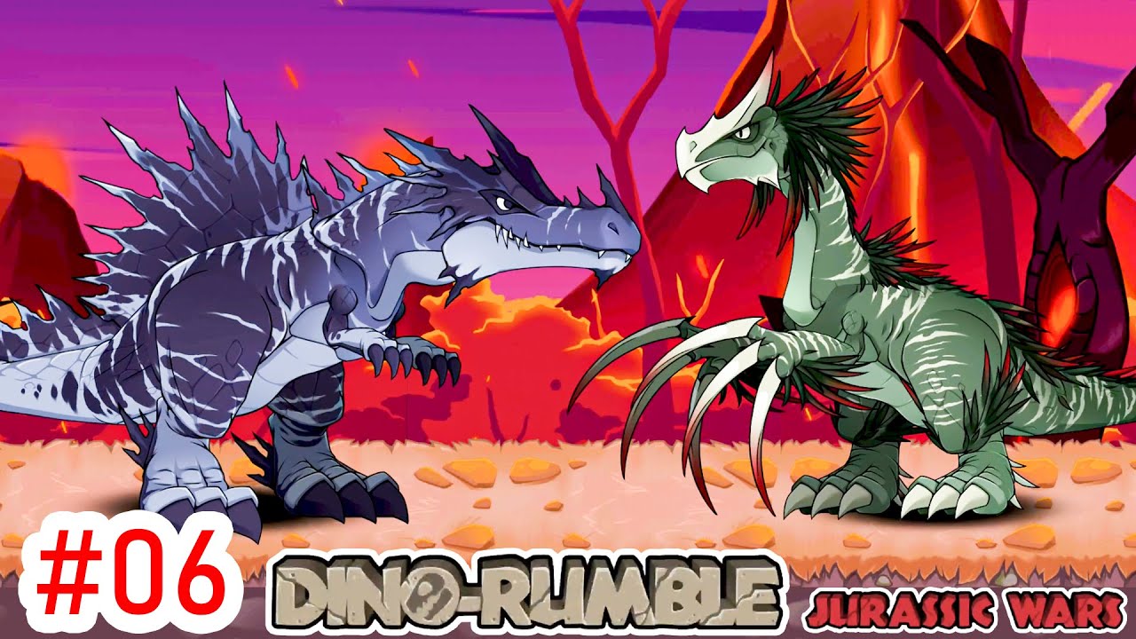 DINO RUMBLE - JURASSIC WARS E06: WILD SPINOSAURUS, PRIMAL SPINOSAURUS ...