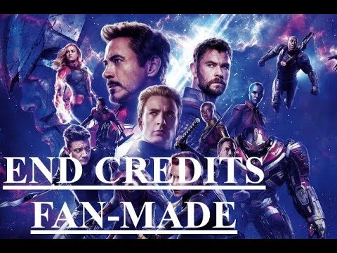 Avengers Endgame: FAN-MADE End Credits [No Spoilers] - YouTube