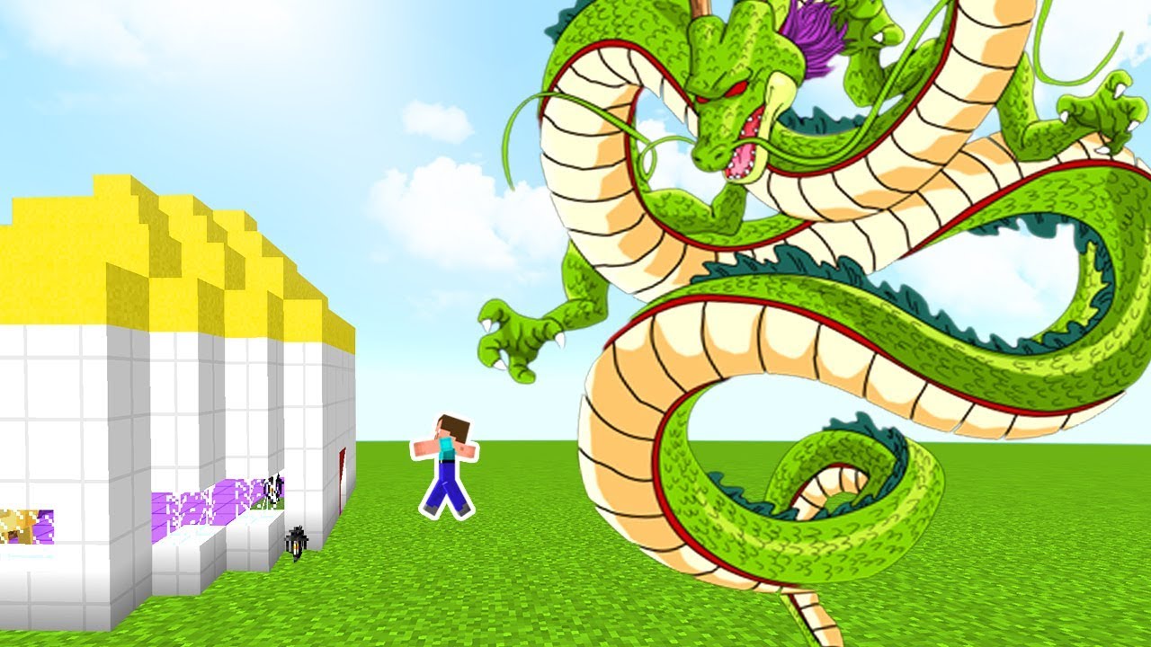 APOCALIPSIS DE DRAGON SHENRON EN MINECRAFT - RETO DE LA BASE VS DRAGON ...