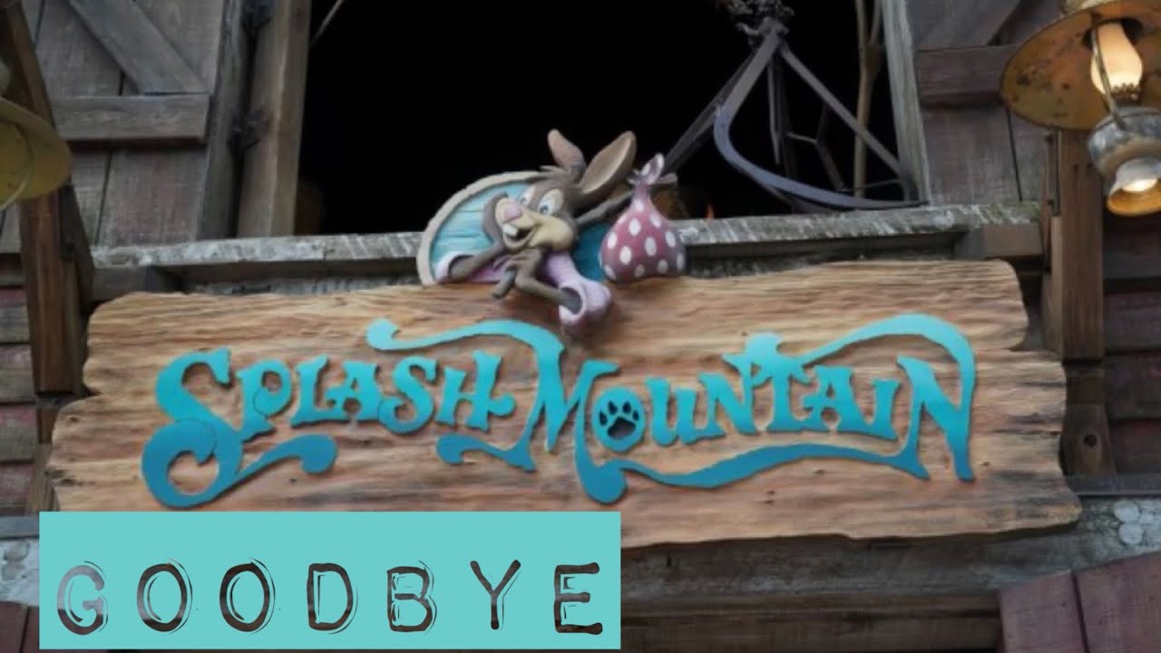 Save Splash Mountain- Closing Date Revealed #Goodbye - YouTube
