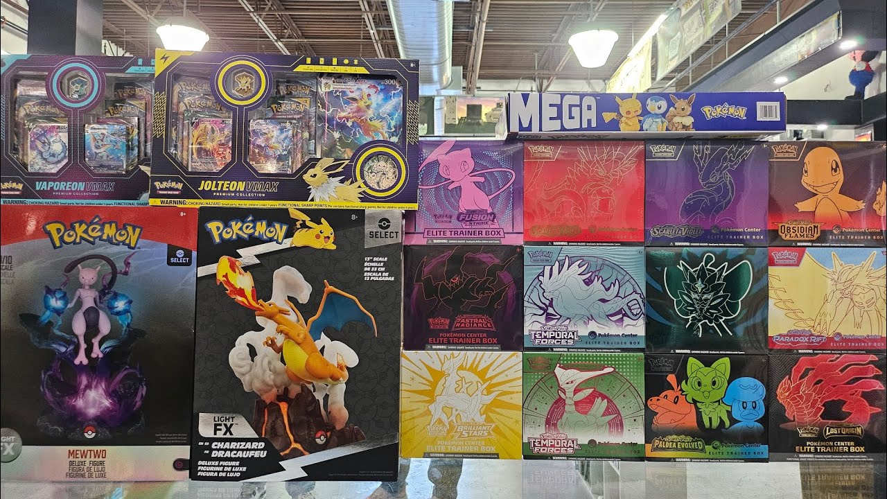 Some Pokemon card pack restocks priced and just put on the shelves this ...