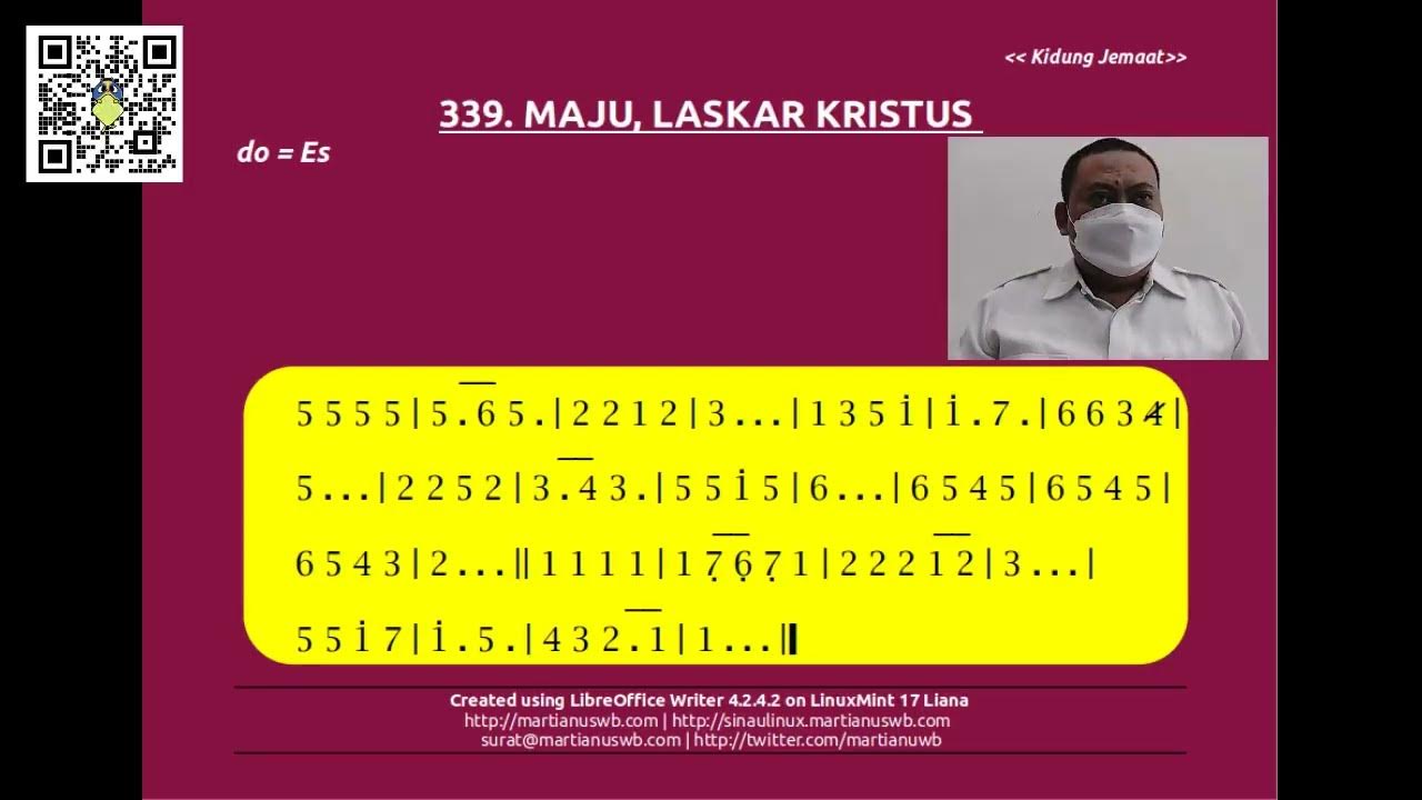 KJ 339 Maju Laskar Kristus - YouTube