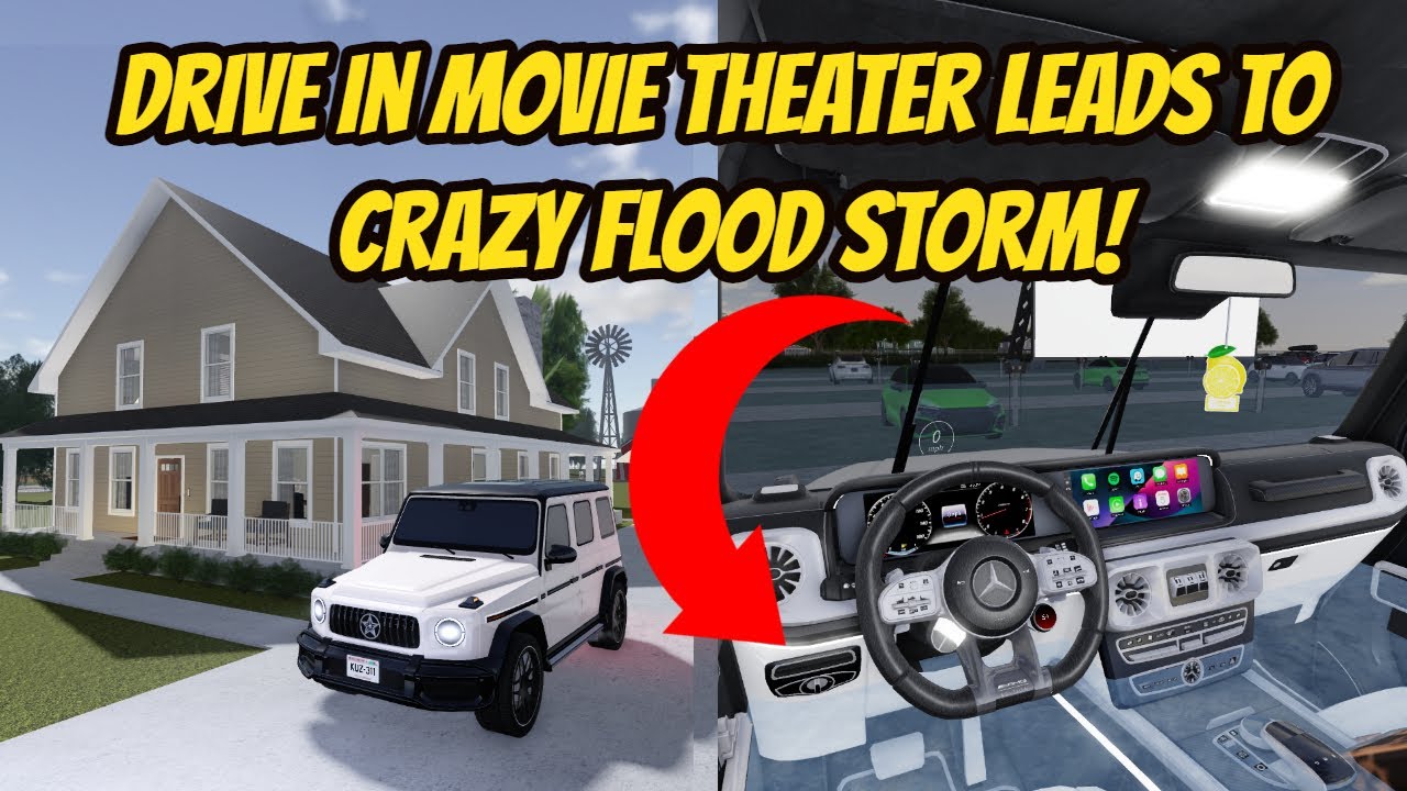 Greenville, Wisc Roblox l Movie Theater Trip leads to FLOOD STORM ...