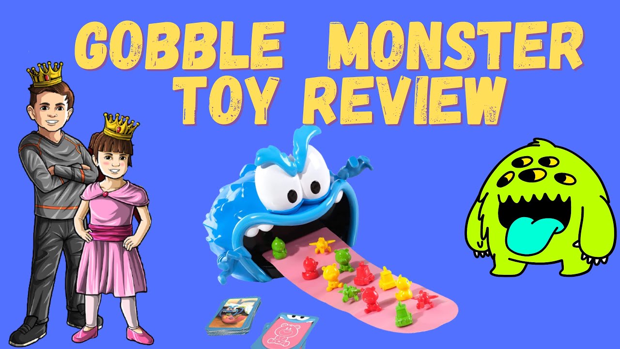 Gobble Monster - Toy Review - YouTube
