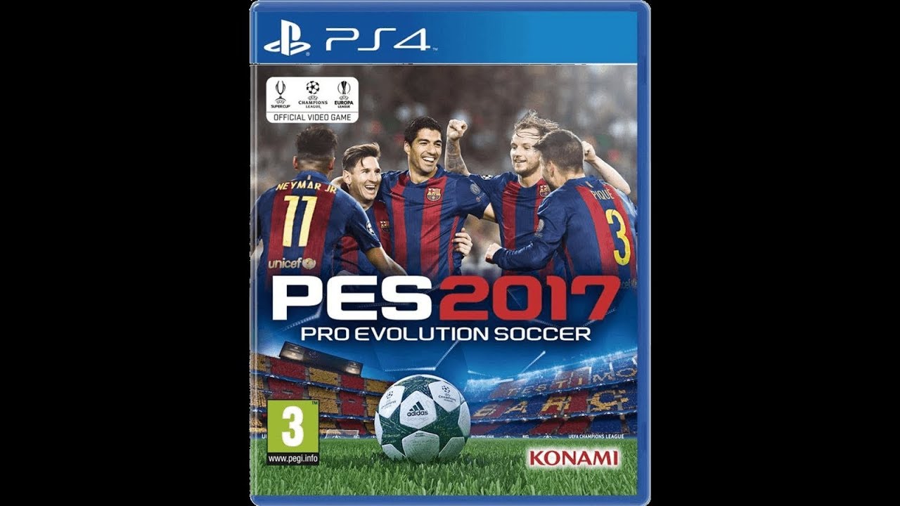 PES 2017 - PS4 Revisado blu ray Español - YouTube