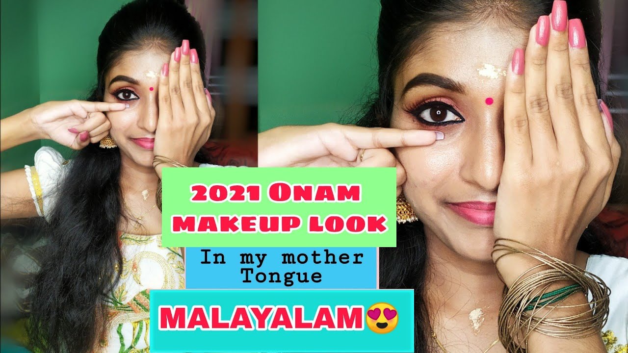 Onam Makeup Look - YouTube
