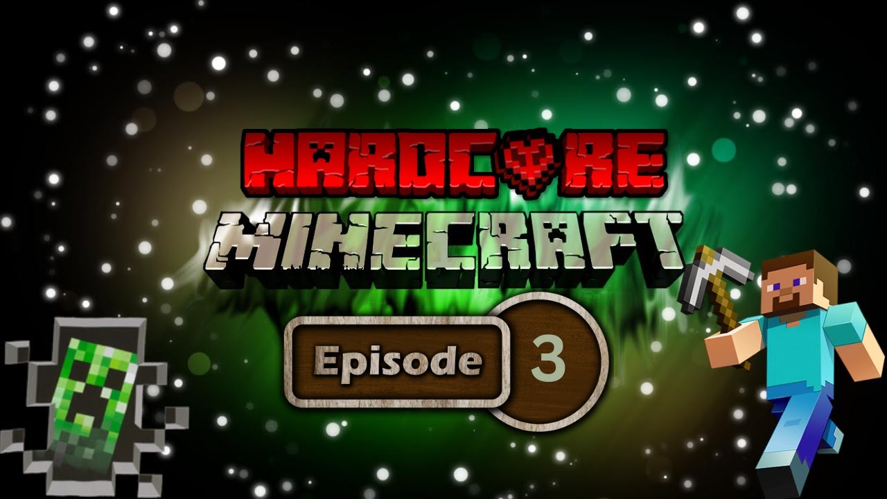 Exploring Around Home - Minecraft HARDCORE - Episode 3 - YouTube