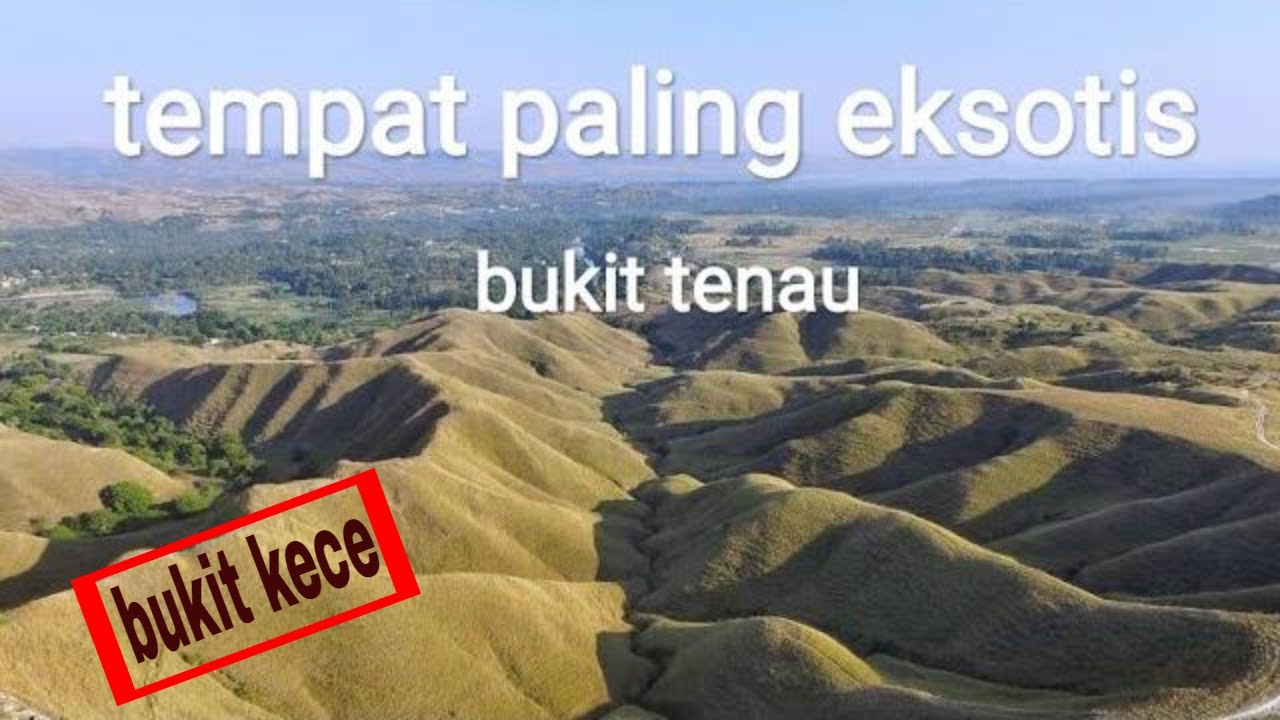 Bukit tenau sumba timur,solo backpacker sumba - YouTube