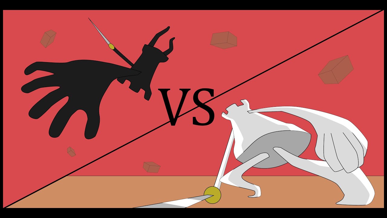 Chess rooks fight animation - YouTube