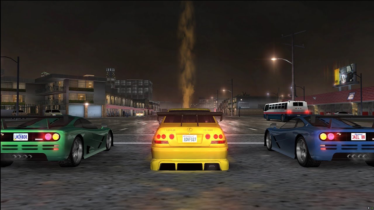 MIDNIGHT CLUB 3 GAMEPLAY 4K (2160p) [PCSX2 1.7.0] IS300 X MCLAREN F1 LM ...