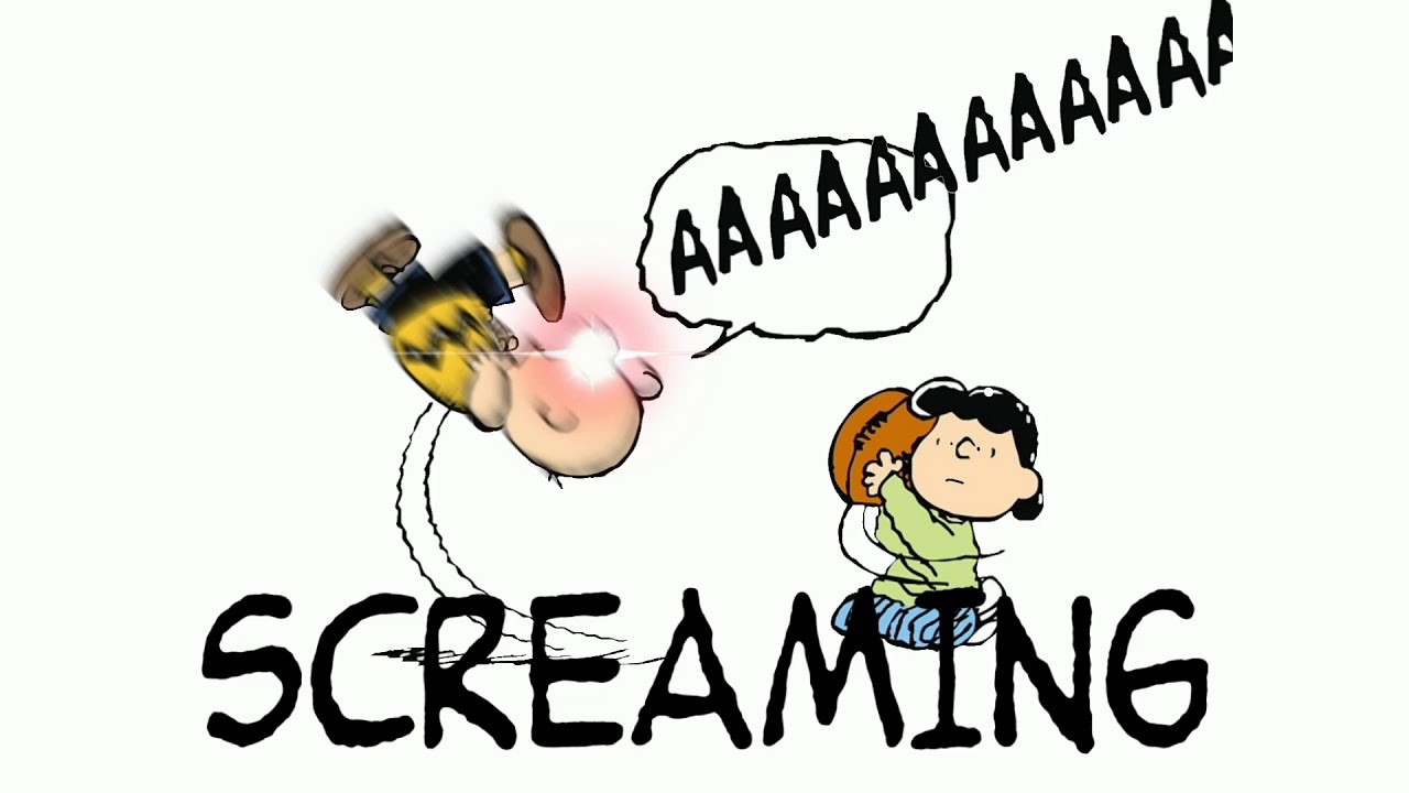 CHARLIE BROWN SCREAMING - YouTube