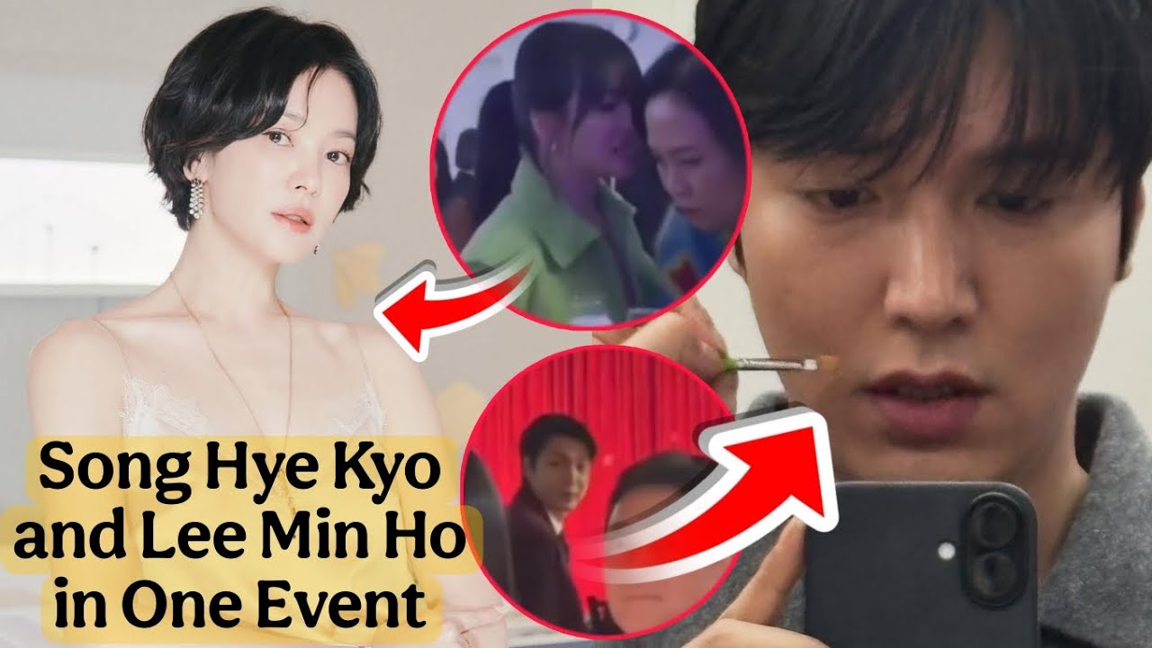 IS THIS TRUE? LEE MIN HO & SONG HYE KYO INTERACTION AT LAST NIGHT EVENT ...