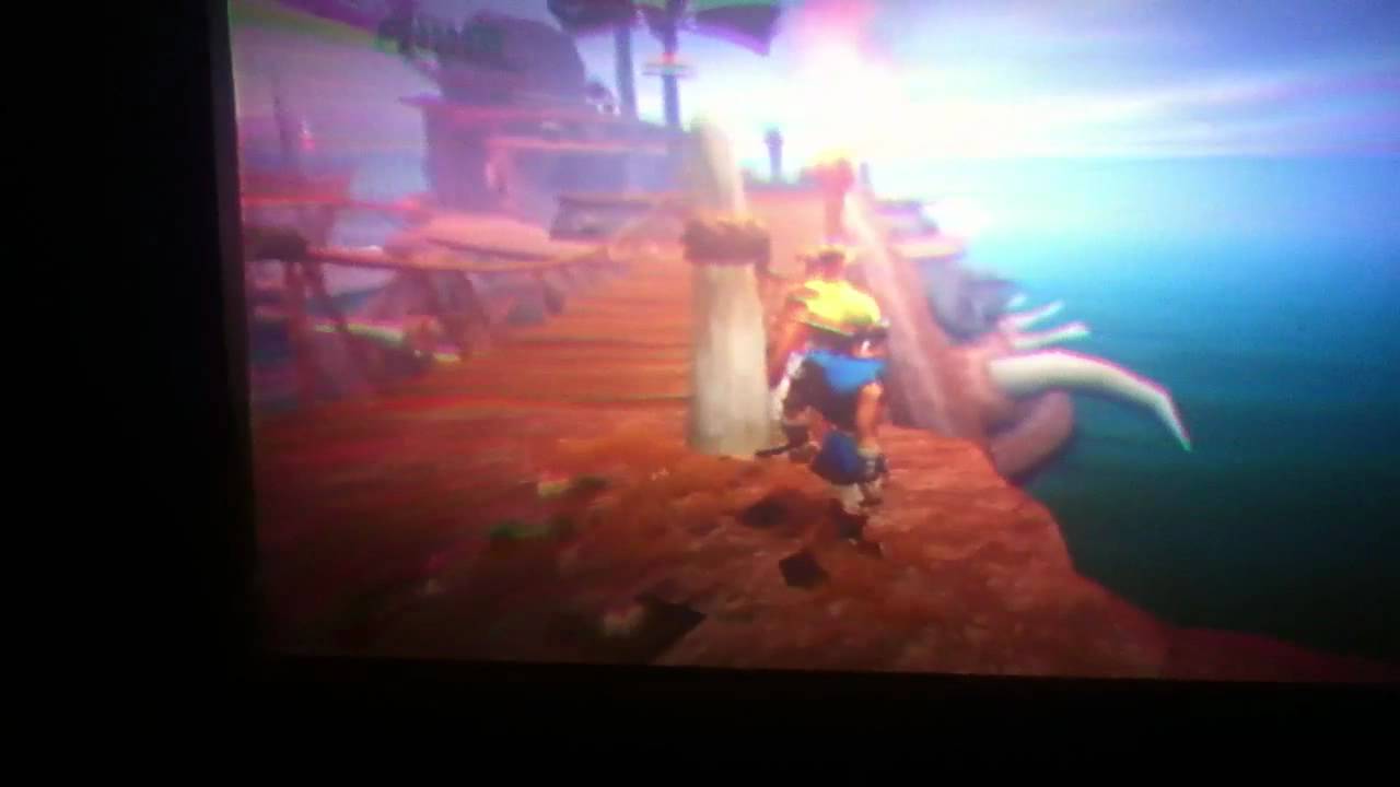 Double Lurker Shark attack in Jak and Daxter:The Precursor - YouTube