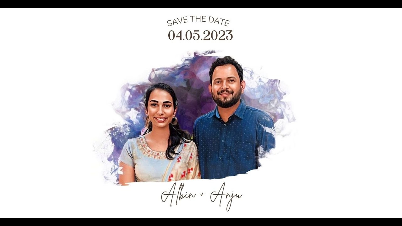 ALBIN ANJU WEDDING INVITATION from DAMGIC WEDDINGS - YouTube