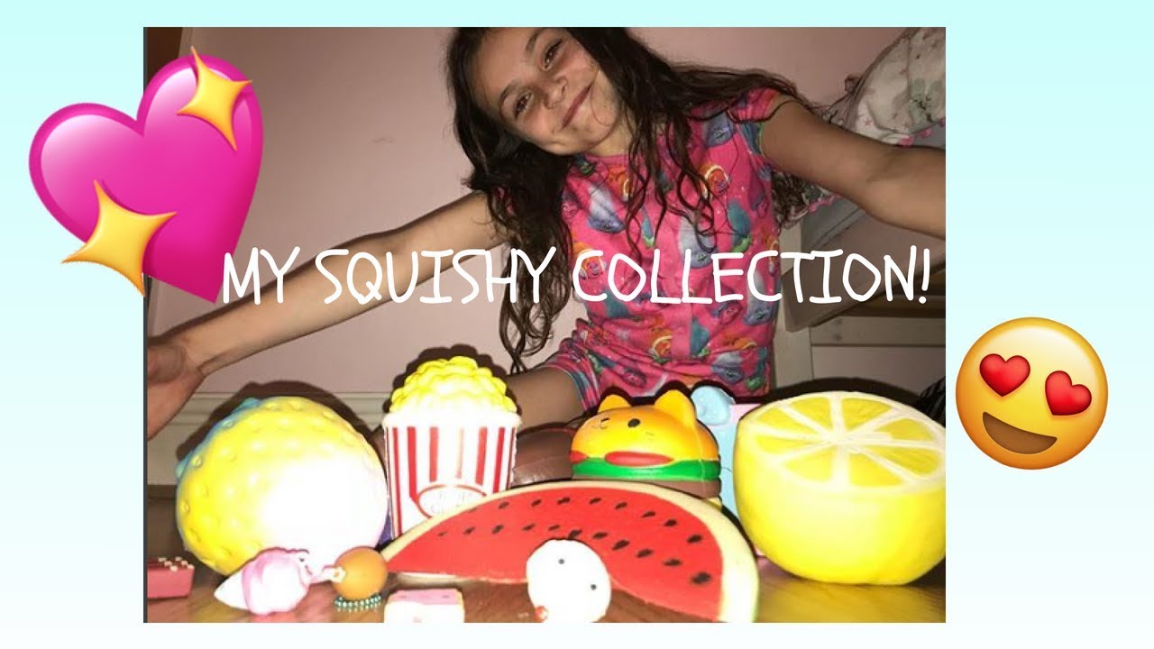 My squishy collection!! - YouTube