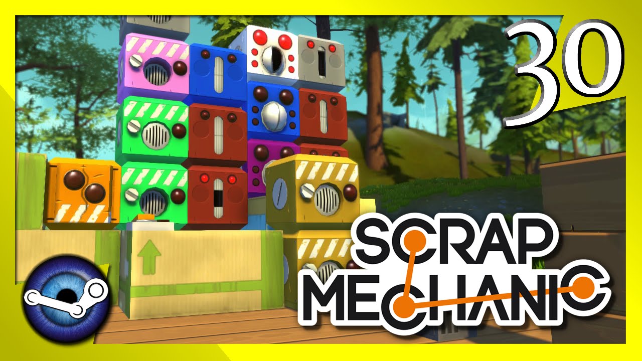 Musical Totebot Heads? Patch 0.1.24 (Scrap Mechanic E30) - YouTube