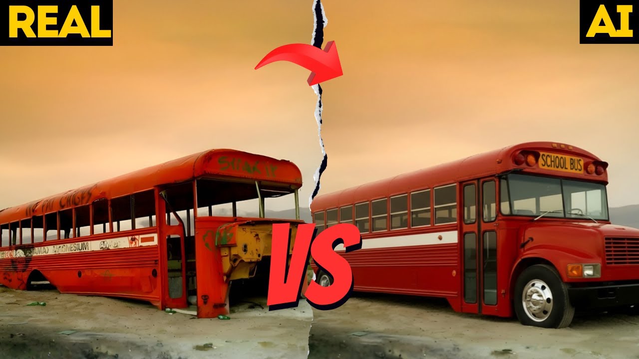 AI brings Forgotten American SCHOOL Buses Back to Life — Ford, Chevy ...