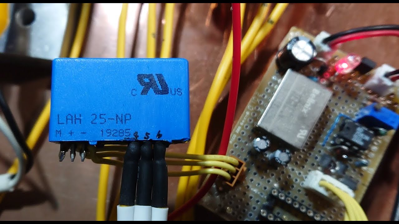 LEM社の電流センサー LAH 25-NPを評価する - YouTube