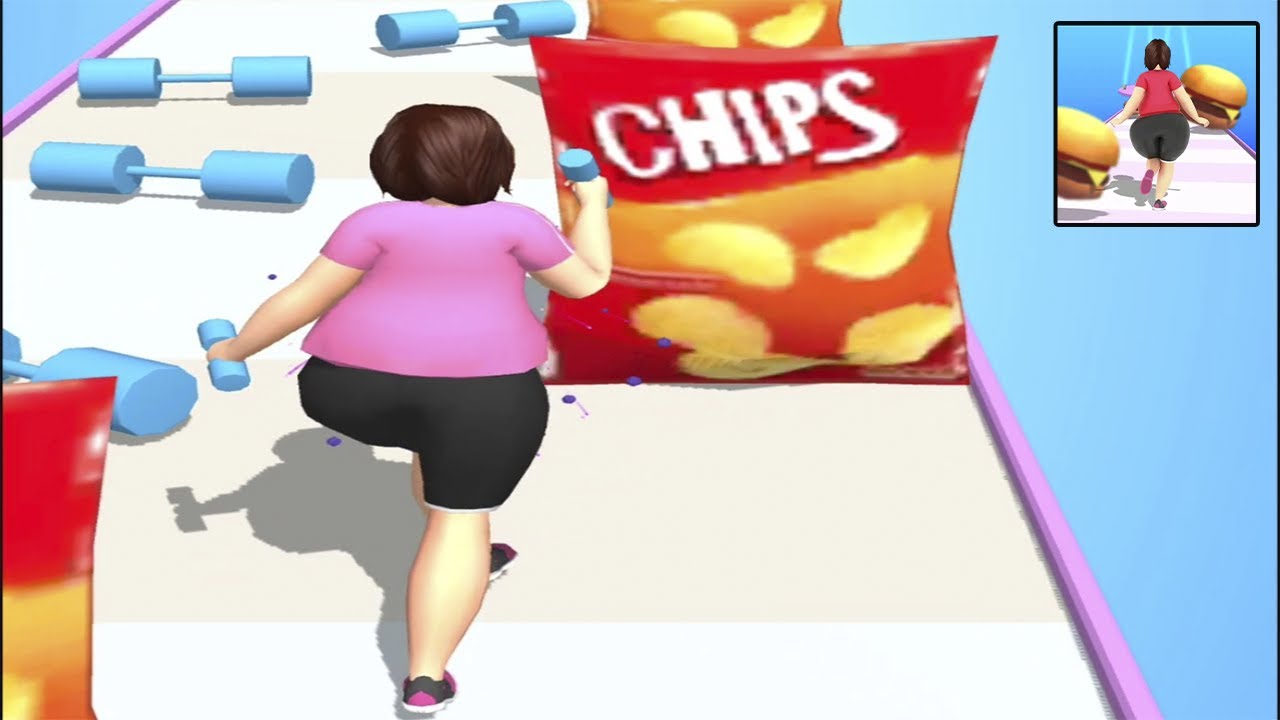 Fatty Run 3D Game 🥦🍅🍔🌭 New Update Android, ios - YouTube